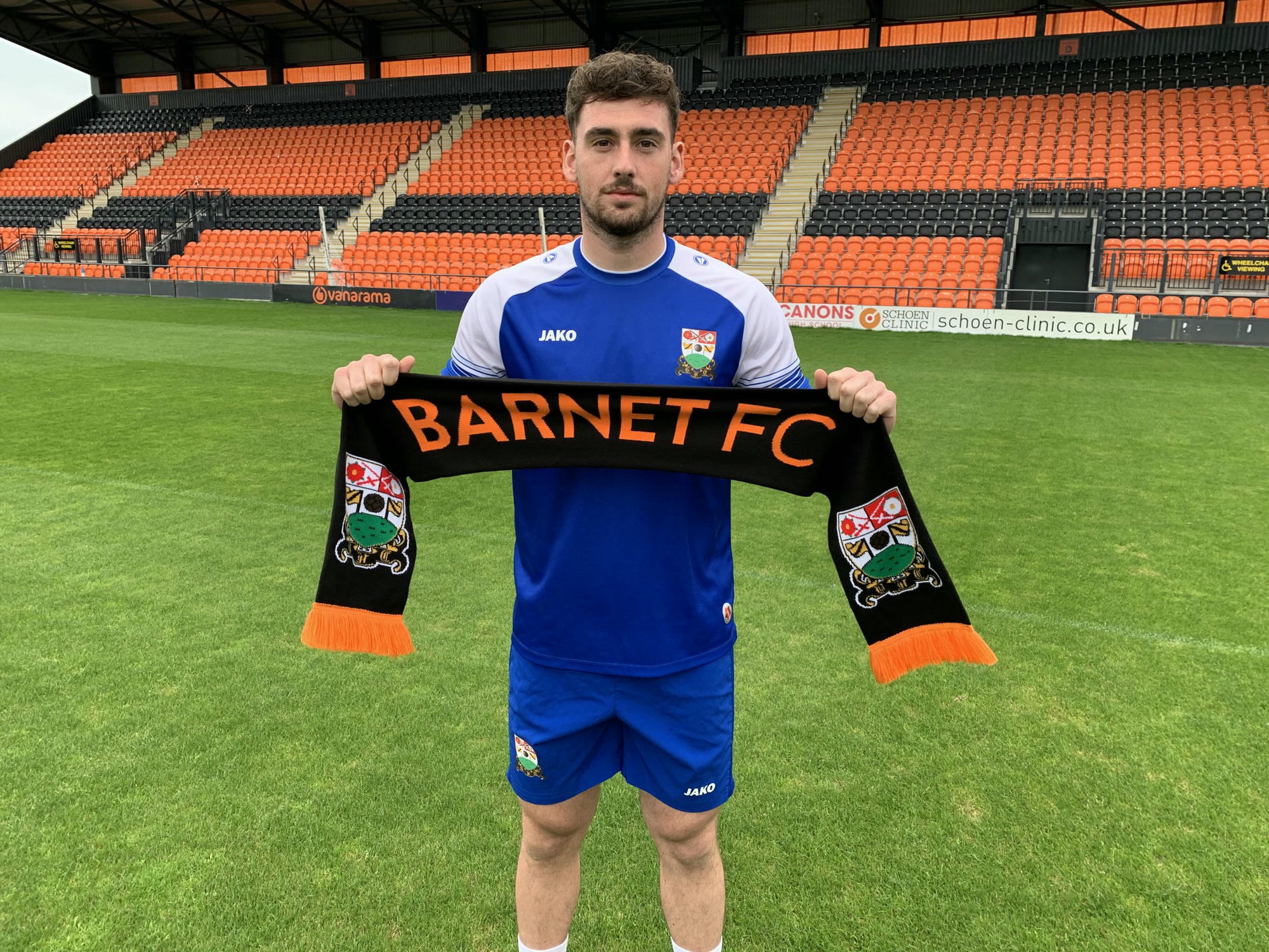 Sam Sargeant signs! - Barnet Football Club
