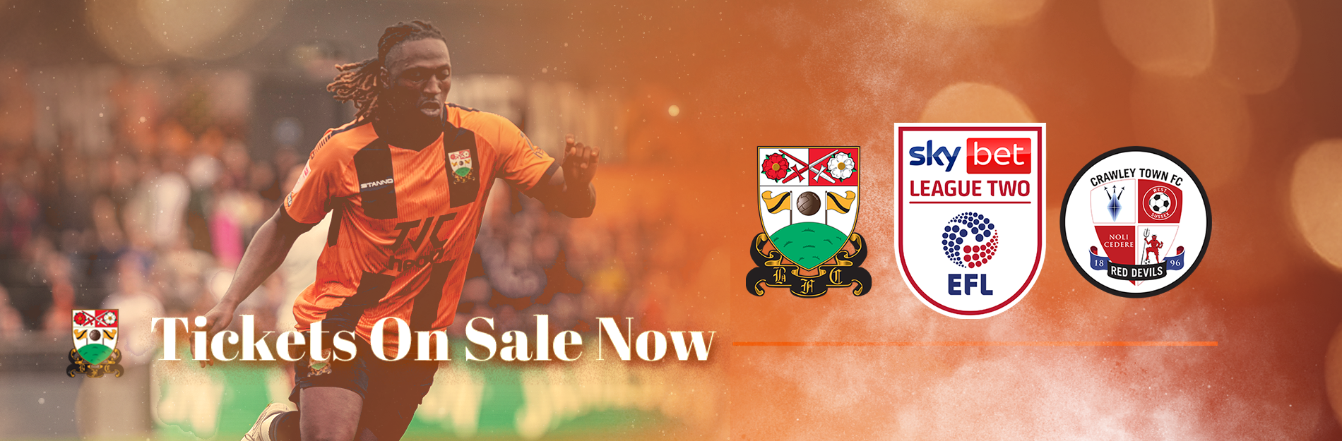 TICKET NEWS | CRAWLEY TOWN - Barnet Football Club