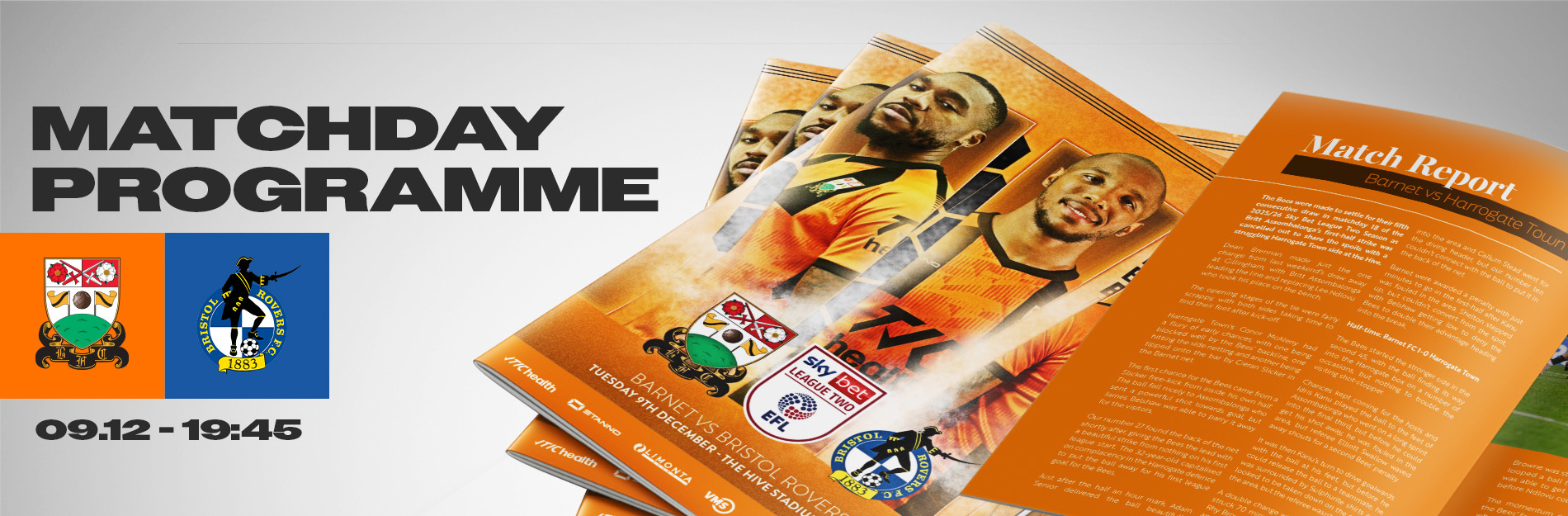 Matchday Programmes - Barnet Football Club